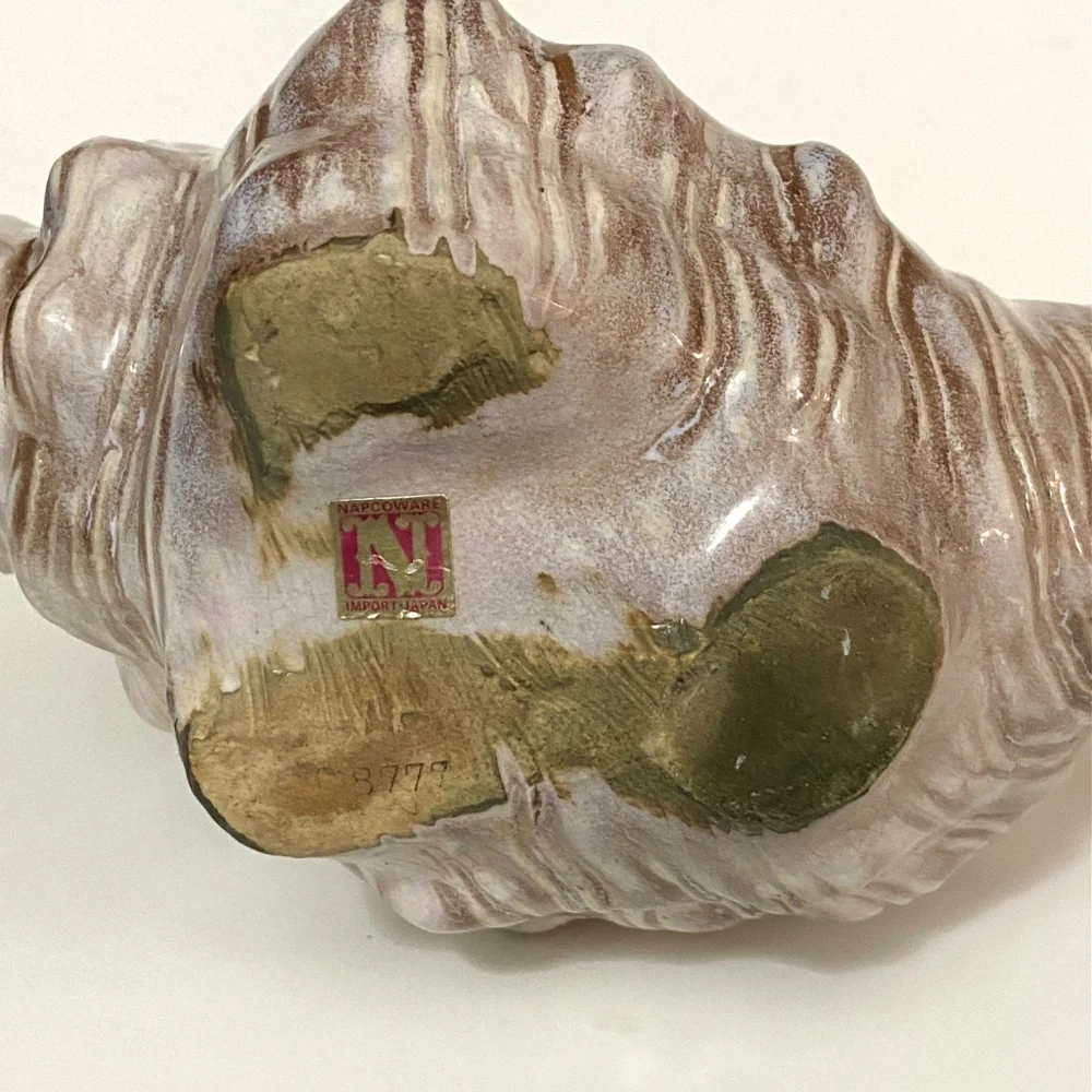 Napcoware | Accents | Vintage Napcoware Ceramic Conch Shell Planter ...